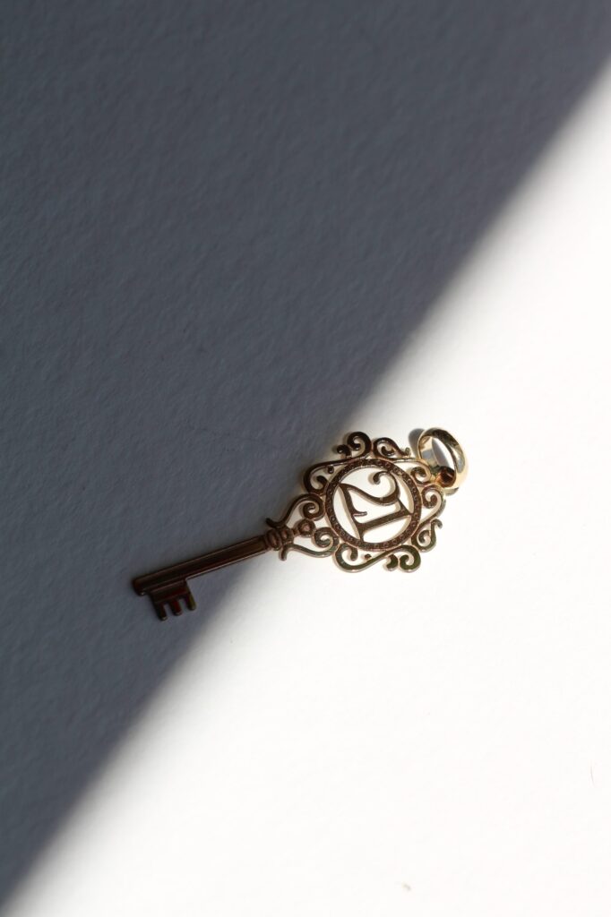 9ct Gold 21 Key Pendant, 21st Birthday Gifts, 21st Pendants