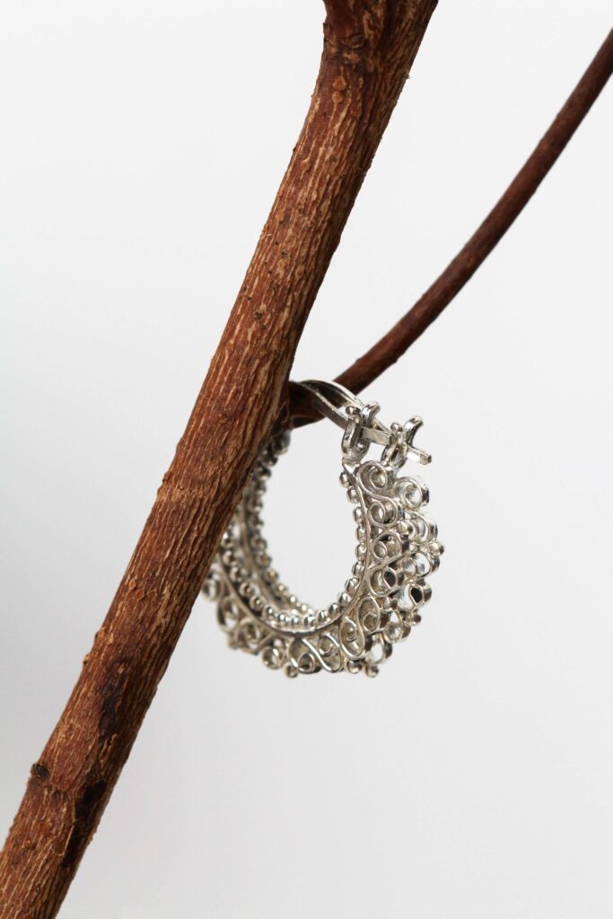 Sterling Silver Gypsy Hoop Earrings, Silver Earrings South Africa