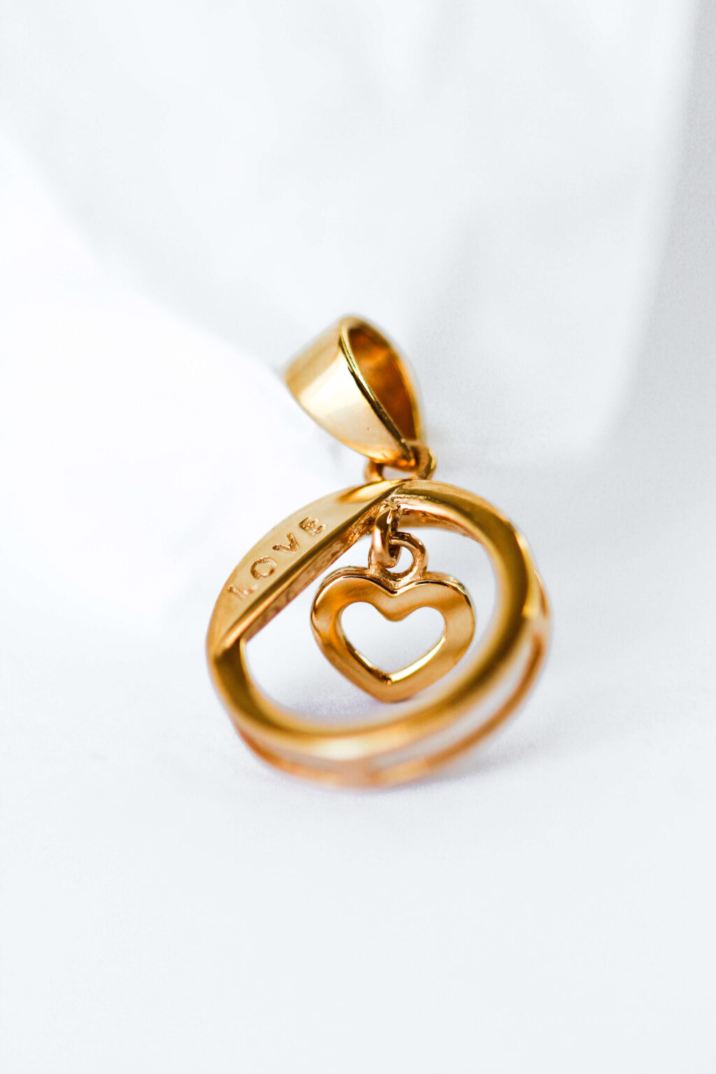 9ct Gold Love Heart Pendant, #1 Best Gold Pendants South Africa