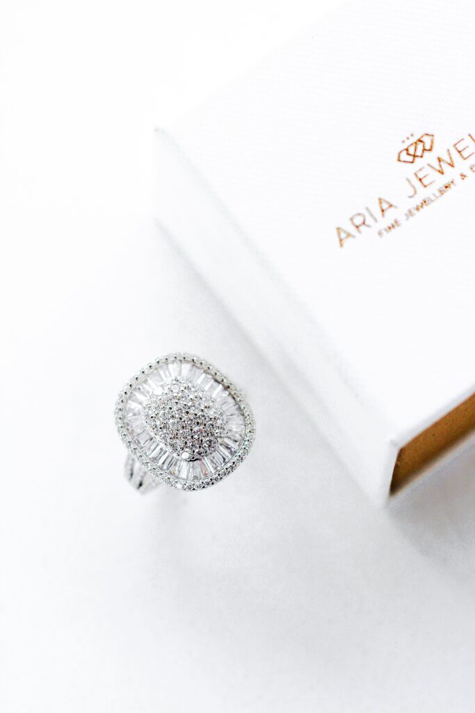 Art Deco Cushion Statement Ring, Sterling Silver Rings South Africa