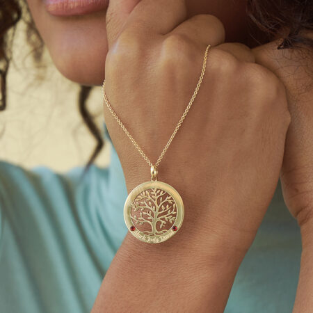 Personalised Tree Of Life Chain, #1 Best Personalised Necklaces