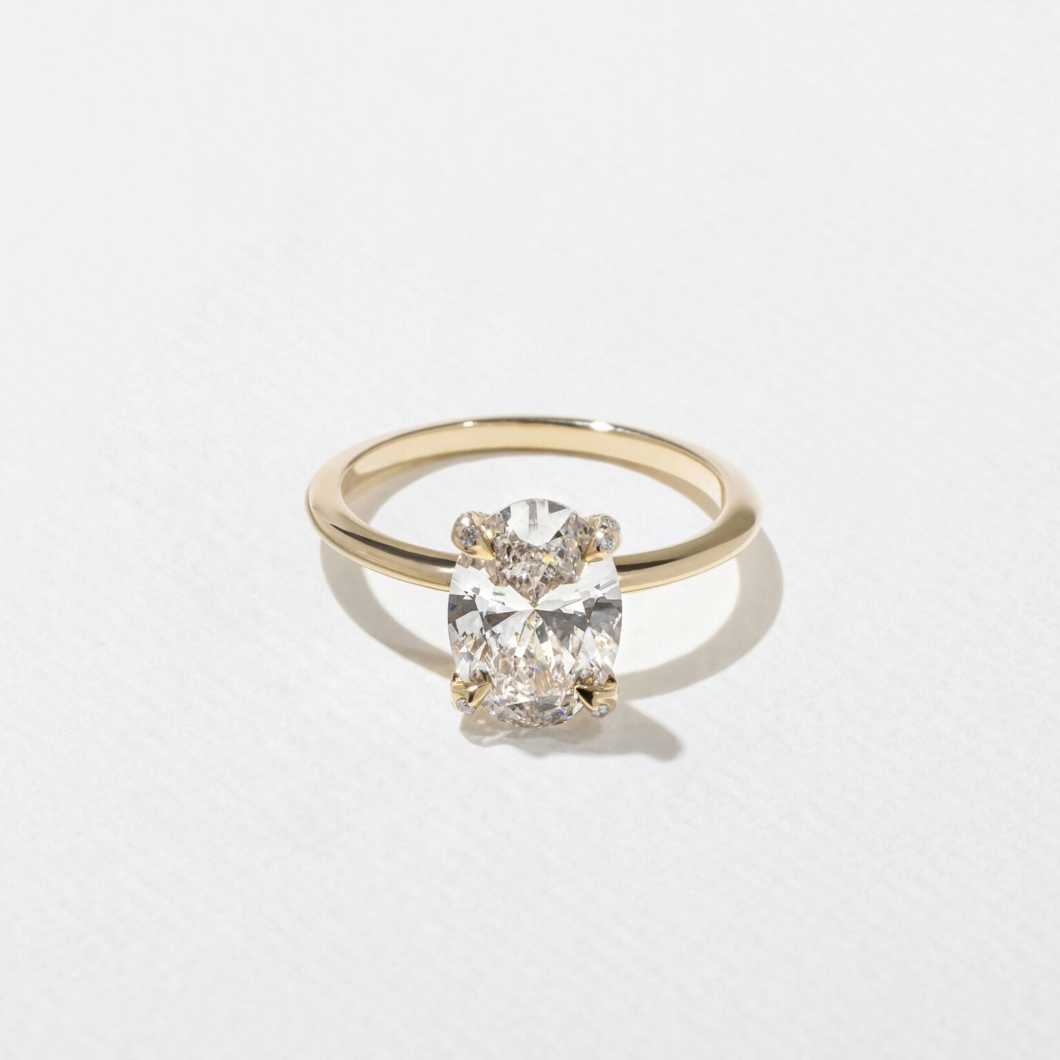 Oval Lab Grown Diamond Engagement Ring, #1 Best Lab Diamond Rings SA